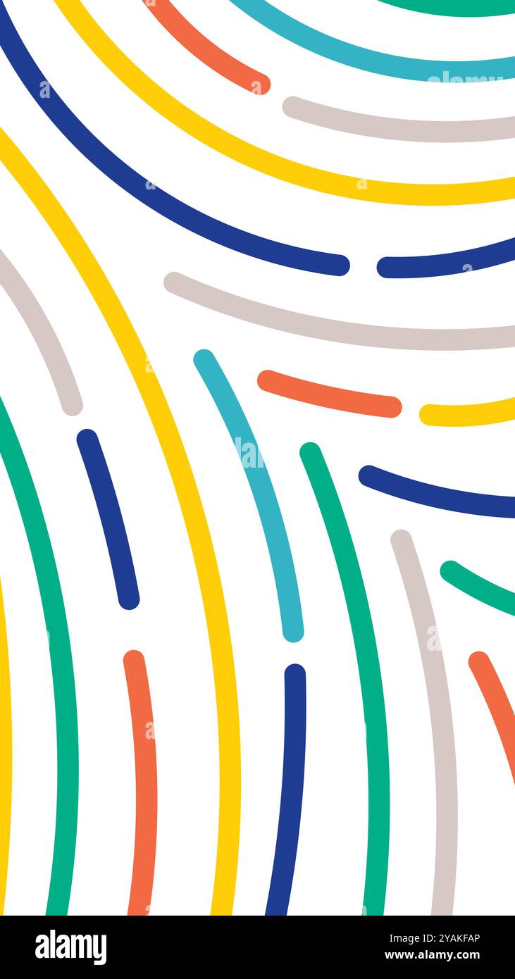 Abstract organic lines background. Vertical format for social media ...