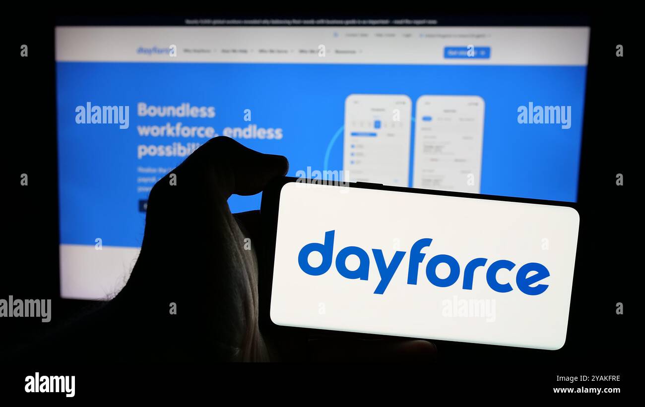 Dayforce logo hi-res stock photography and images - Alamy
