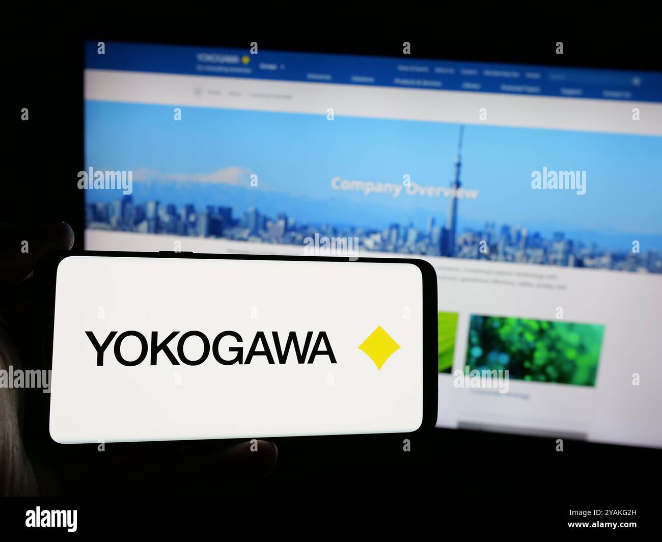Yokogawa logo hi-res stock photography and images - Alamy
