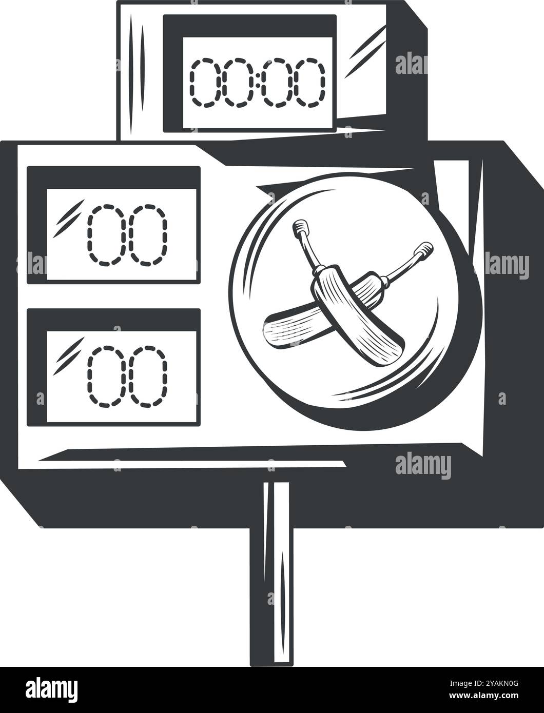 cricket sport scoreboard sketch style Stock Vector Image & Art - Alamy