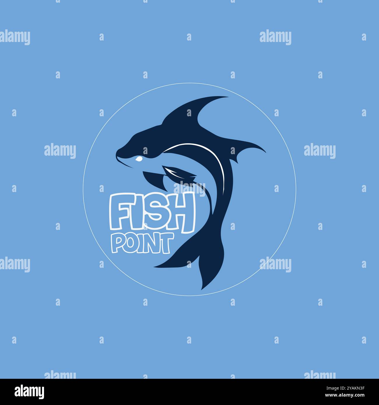 Simple dolphin design Stock Vector Images - Alamy