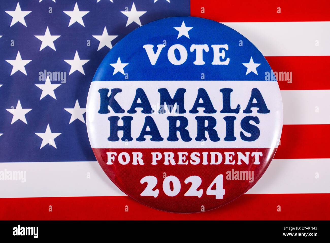 London, UK - September 30th 2024: A Vote Kamala Harris for President ...