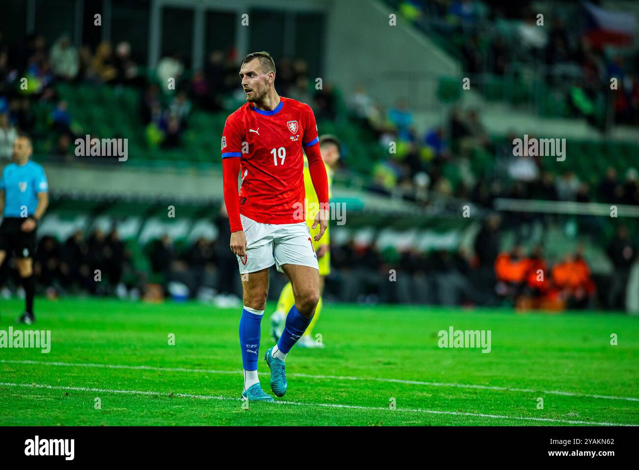 October 14, 2024, Wroclaw, Lower Silesia, Poland: TOMAS CHORY during a ...