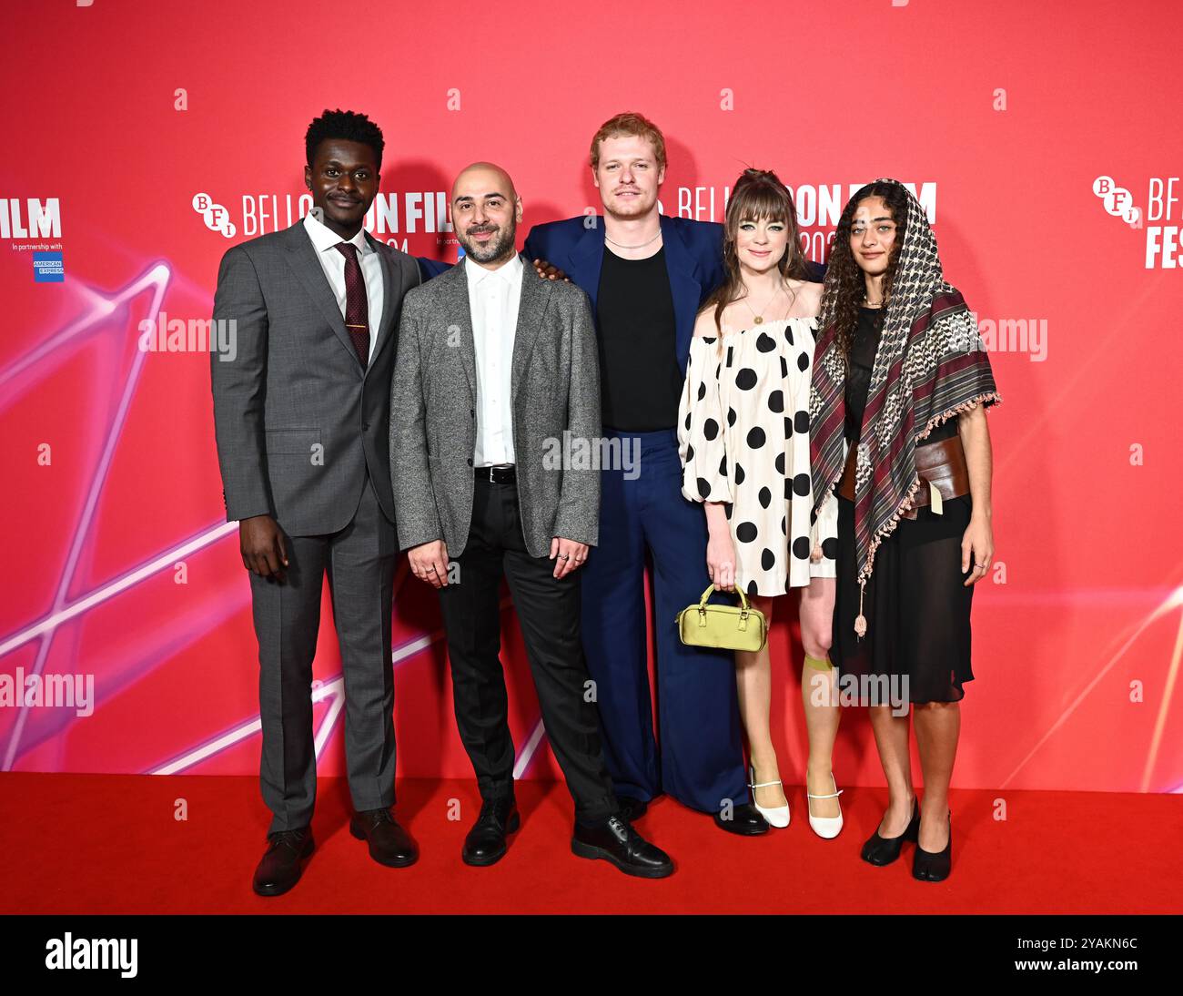 LONDON, UK. 14th Oct, 2024. Denzel Baidoo, Sasha Nathwani, Solly Mcleod ...