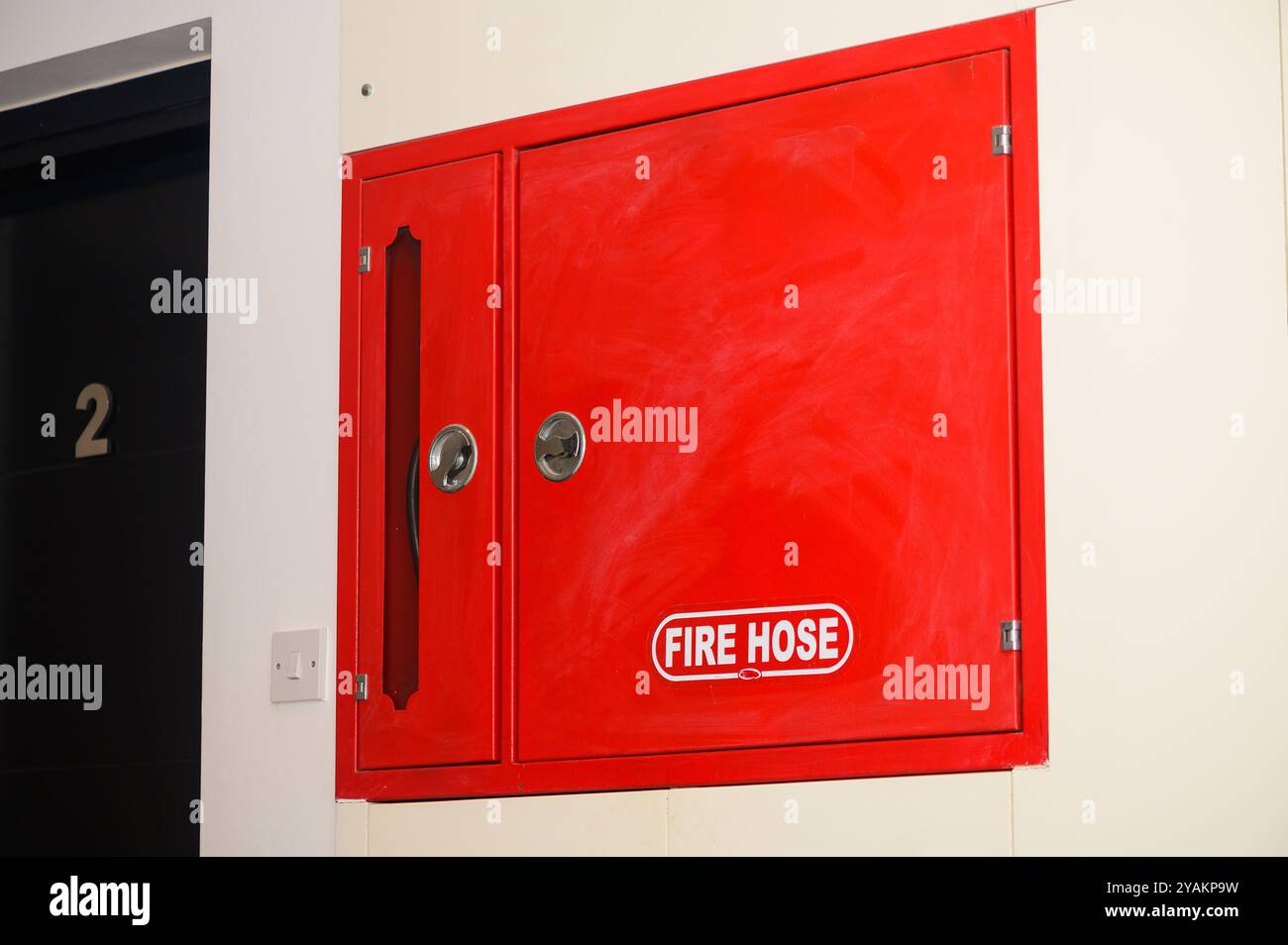 Fire hose cabinet hi-res stock photography and images - Alamy