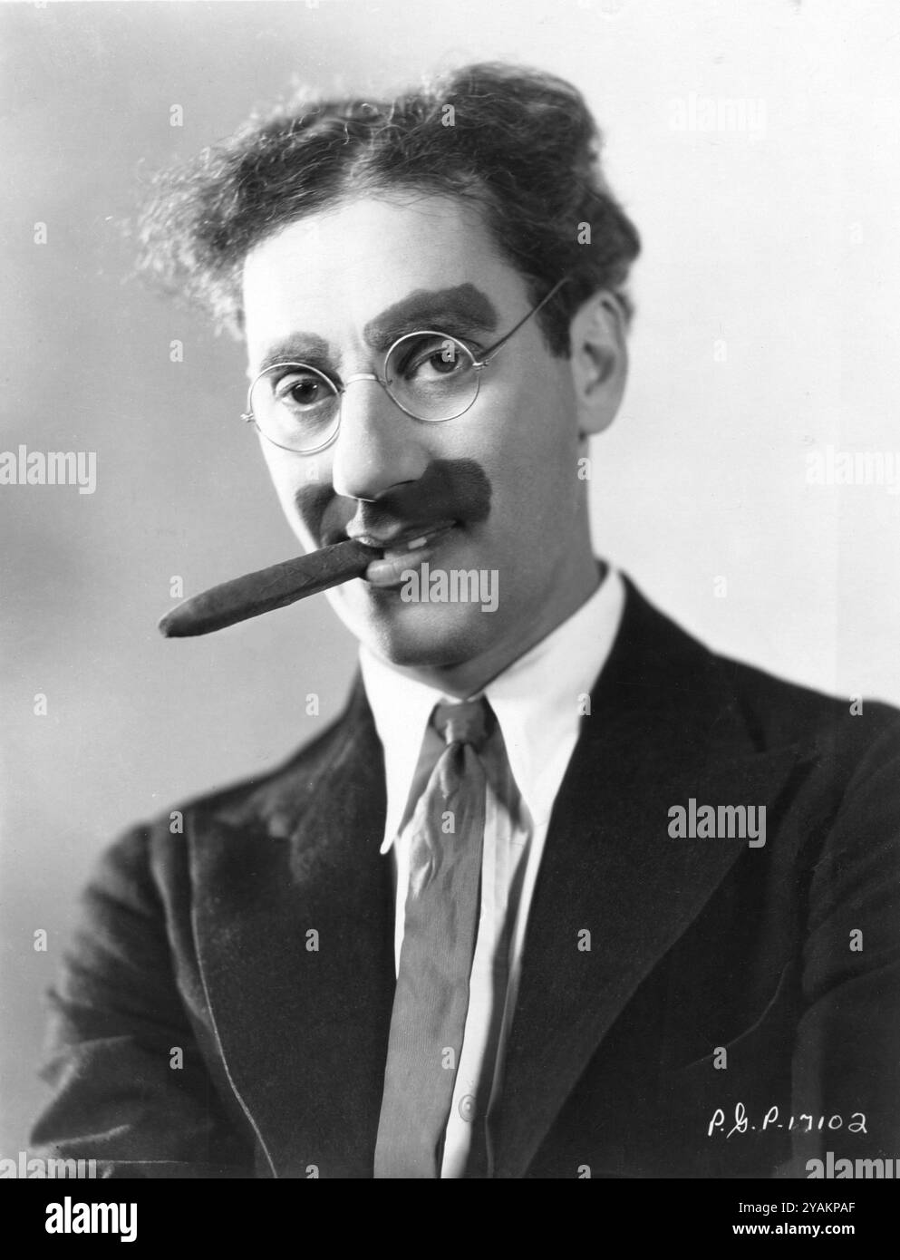 A Publicity Portrait of GROUCHO MARX at the time that he was appearing ...