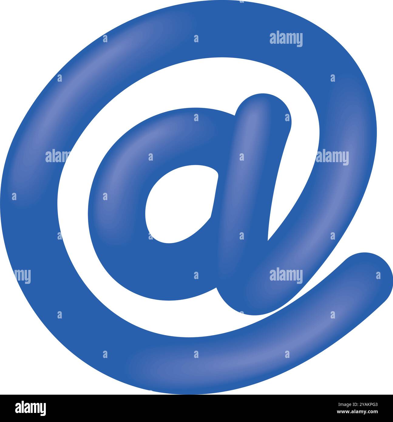 Arroba icon Cut Out Stock Images & Pictures - Alamy