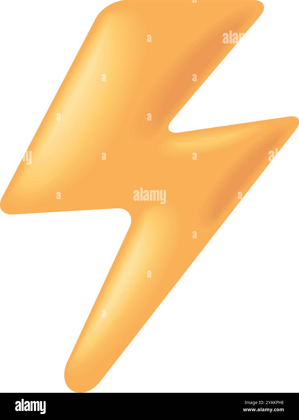 Thunder ray isolated icon Cut Out Stock Images & Pictures - Alamy