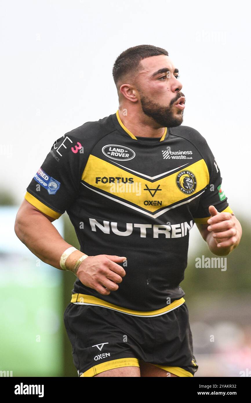 Wakefield, England - 13th November 2024 - Ronan Michael of York Knights ...