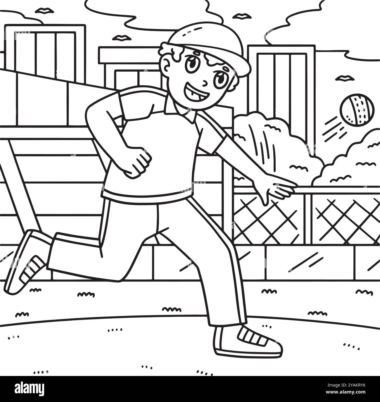 Bowling ball coloring page hi-res stock photography and images - Alamy