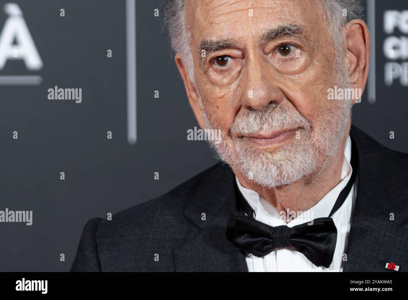 Rome, Italy, October 10, 2024 - Francis Ford Coppola attends at the red ...