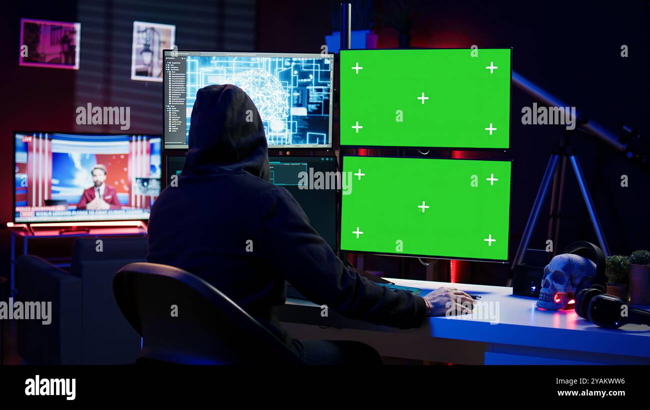 Rogue Computer Scientist Uses Ai Deep Learning And Green Screen Pc To
