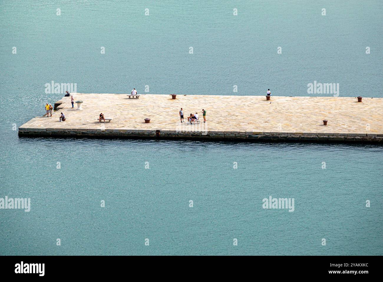 Molo audace historic pier hi-res stock photography and images - Alamy