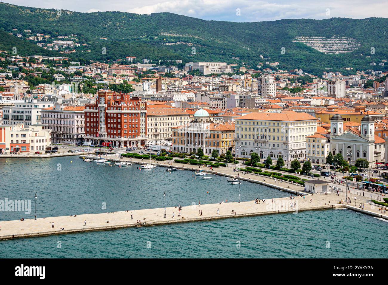 Pier in mediterranean sea neo hi-res stock photography and images - Alamy