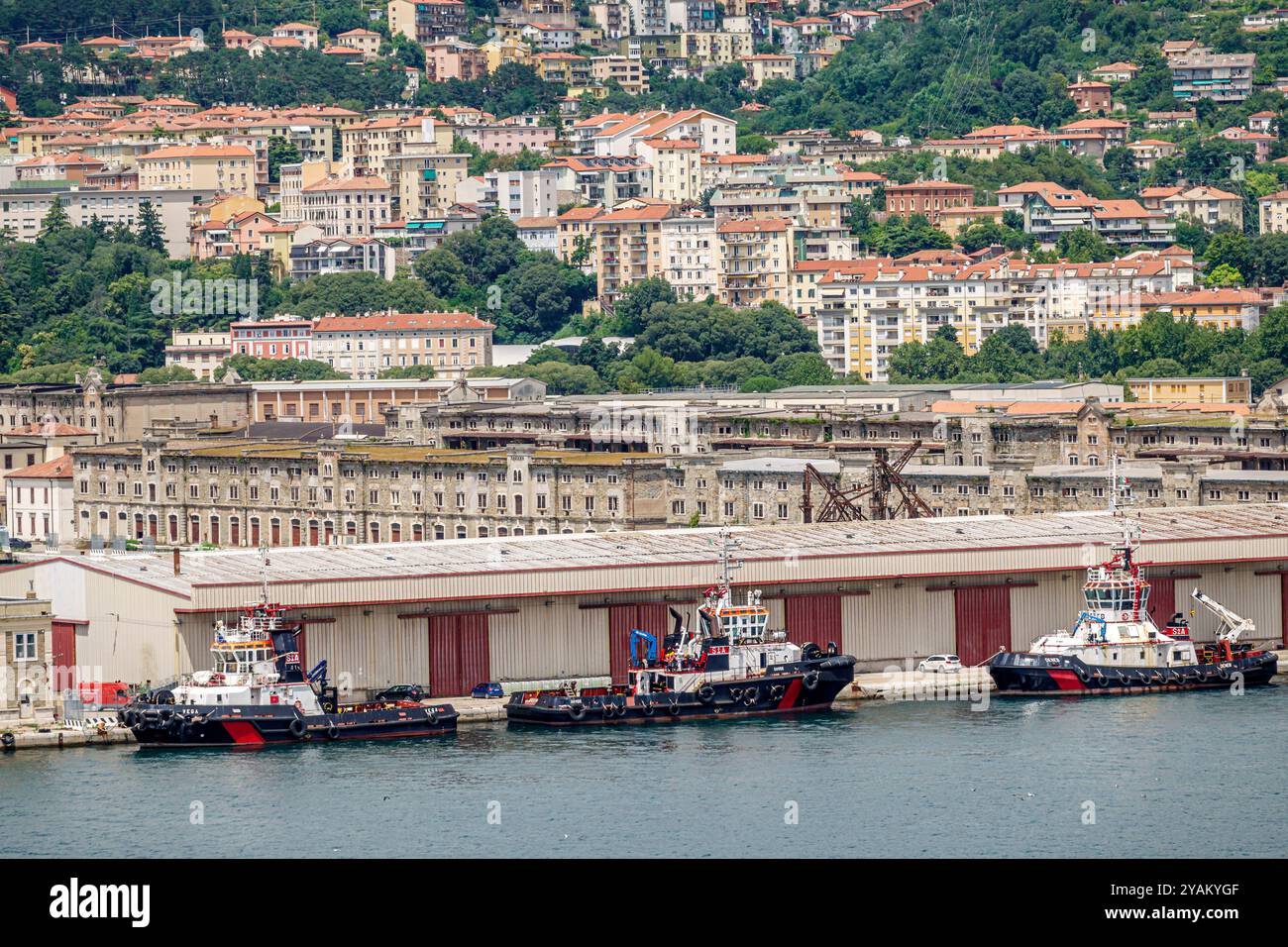 Trieste Italy,Gulf of Trieste,Adriatic Mediterranean Sea,Port of ...