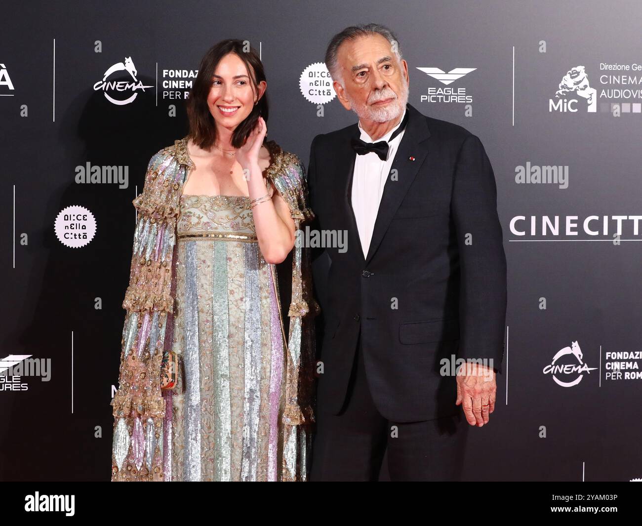 Rome, Cinecittà studios, premiere of the film "Megalopolis". In the ...