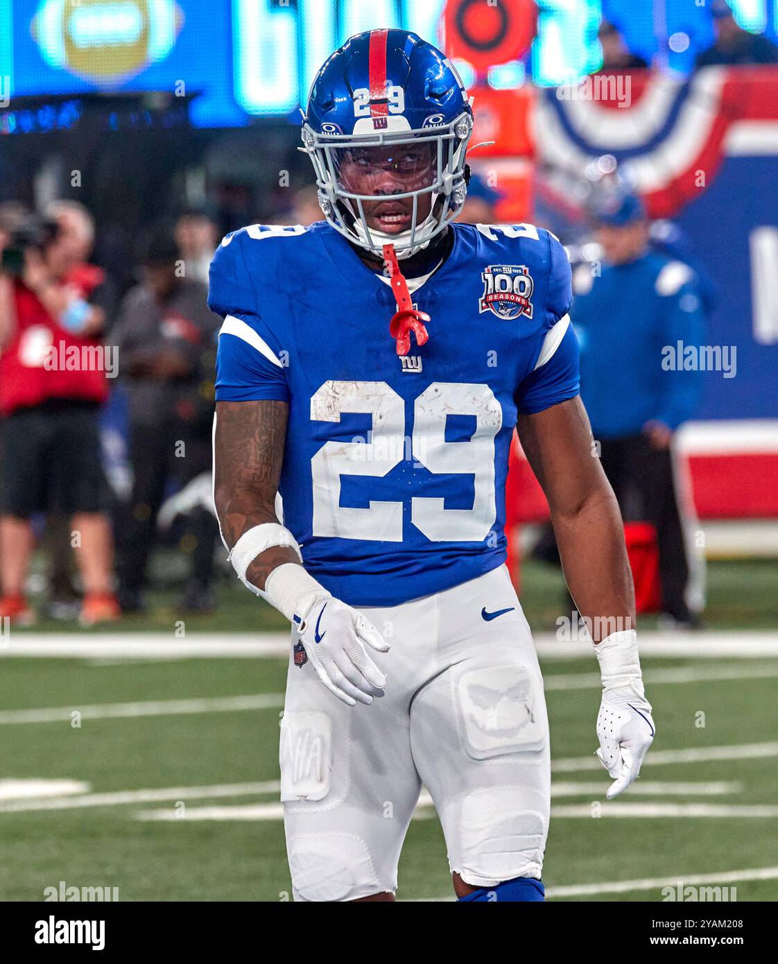 New York Giants running back Tyrone Tracy Jr. (29) during a NFL game ...