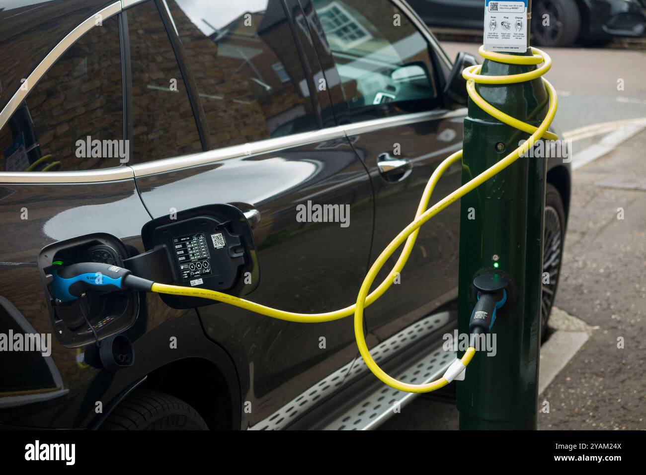 An electric car charger conversion by Charg.gy : smart cable on a ...