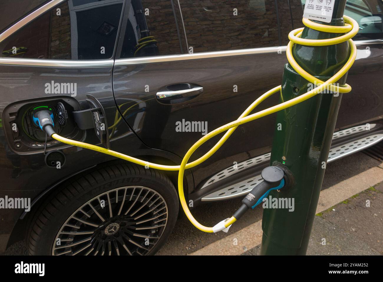 An electric car charger conversion by Charg.gy : smart cable on a ...