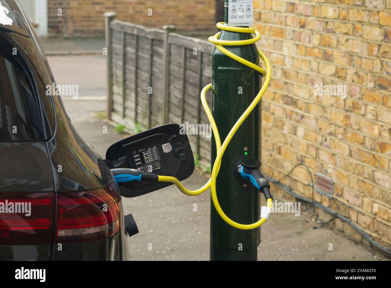 An electric car charger conversion by Charg.gy : smart cable on a ...