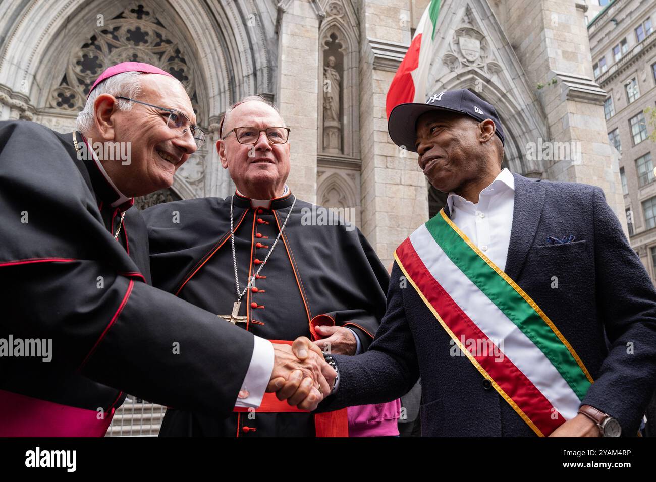 New York, USA. 14th Oct, 2024. Most Reverend Nicholas DiMarzio ...