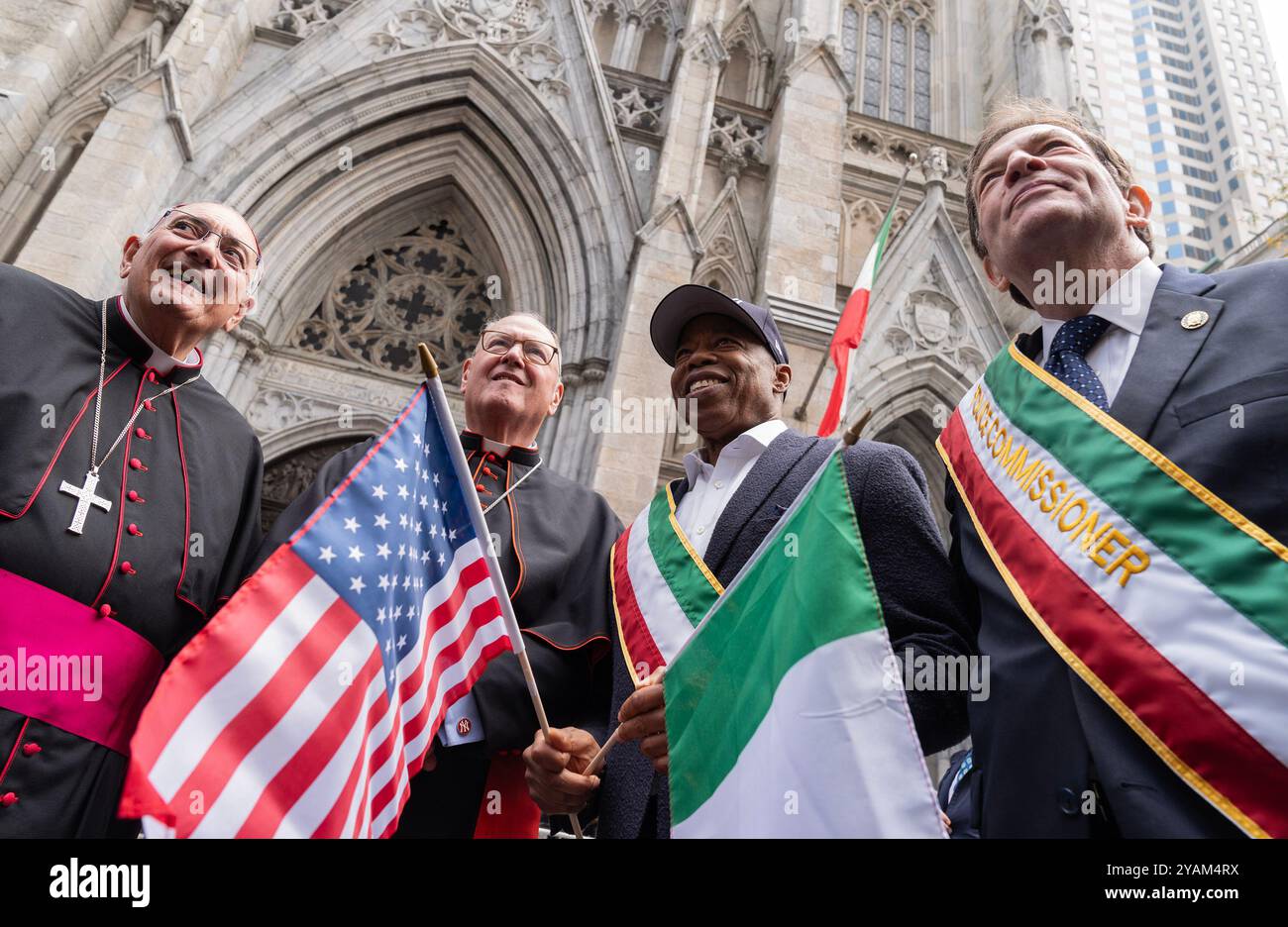 New York, USA. 14th Oct, 2024. Most Reverend Nicholas DiMarzio ...
