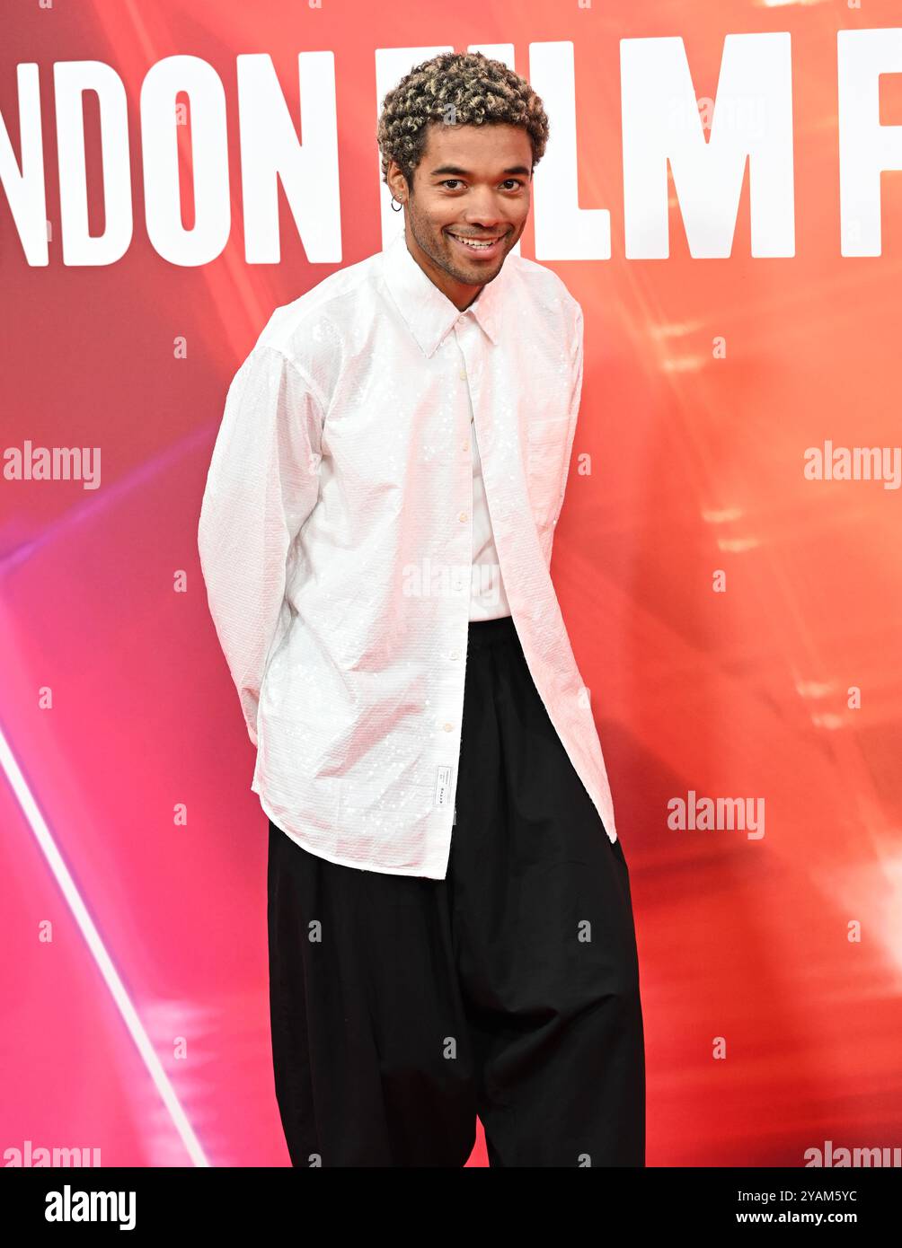 LONDON, ENGLAND: 14th October 2024: Brandon Wilson attends "Nickel Boys ...