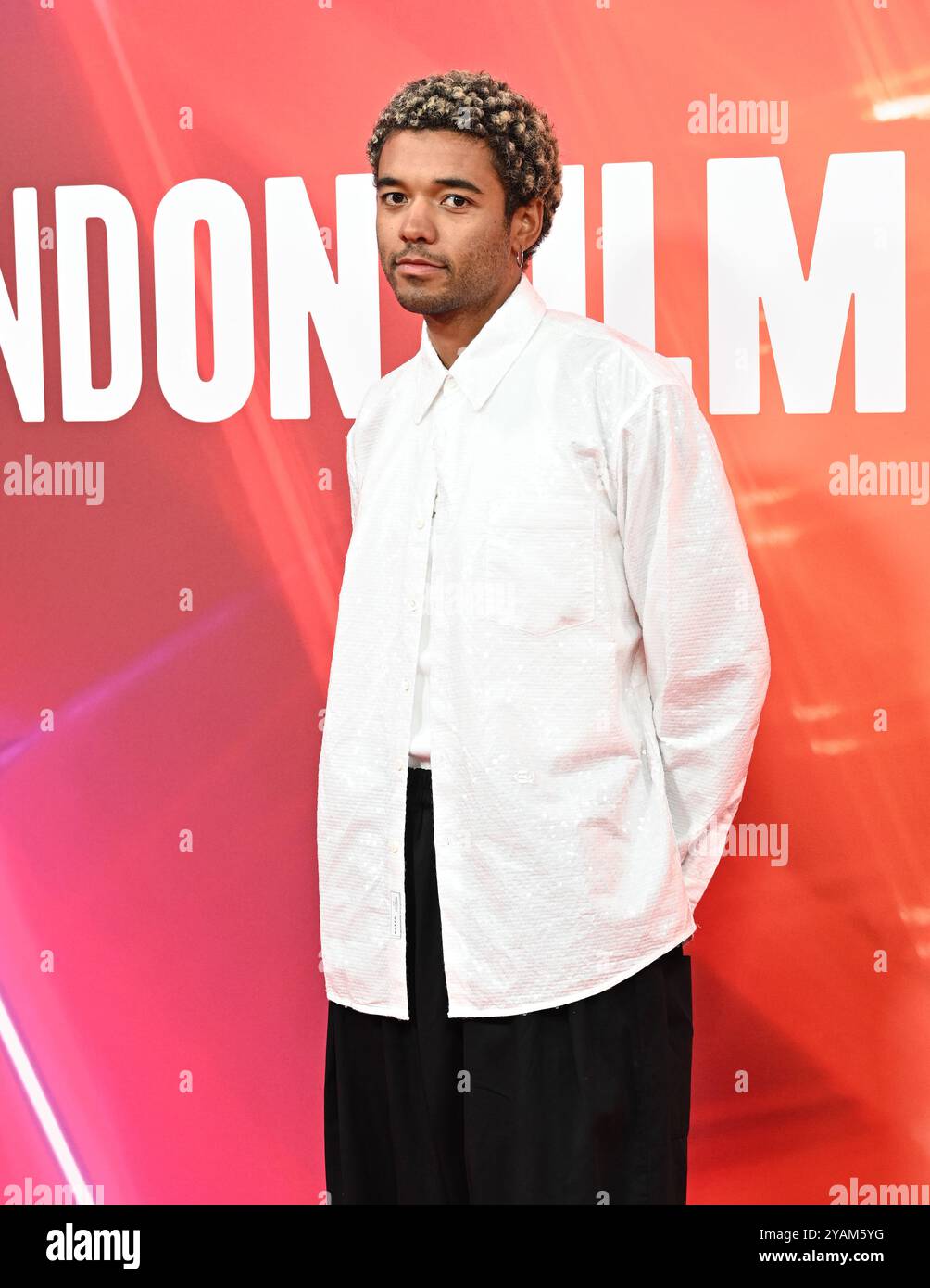 LONDON, ENGLAND: 14th October 2024: Brandon Wilson attends "Nickel Boys ...