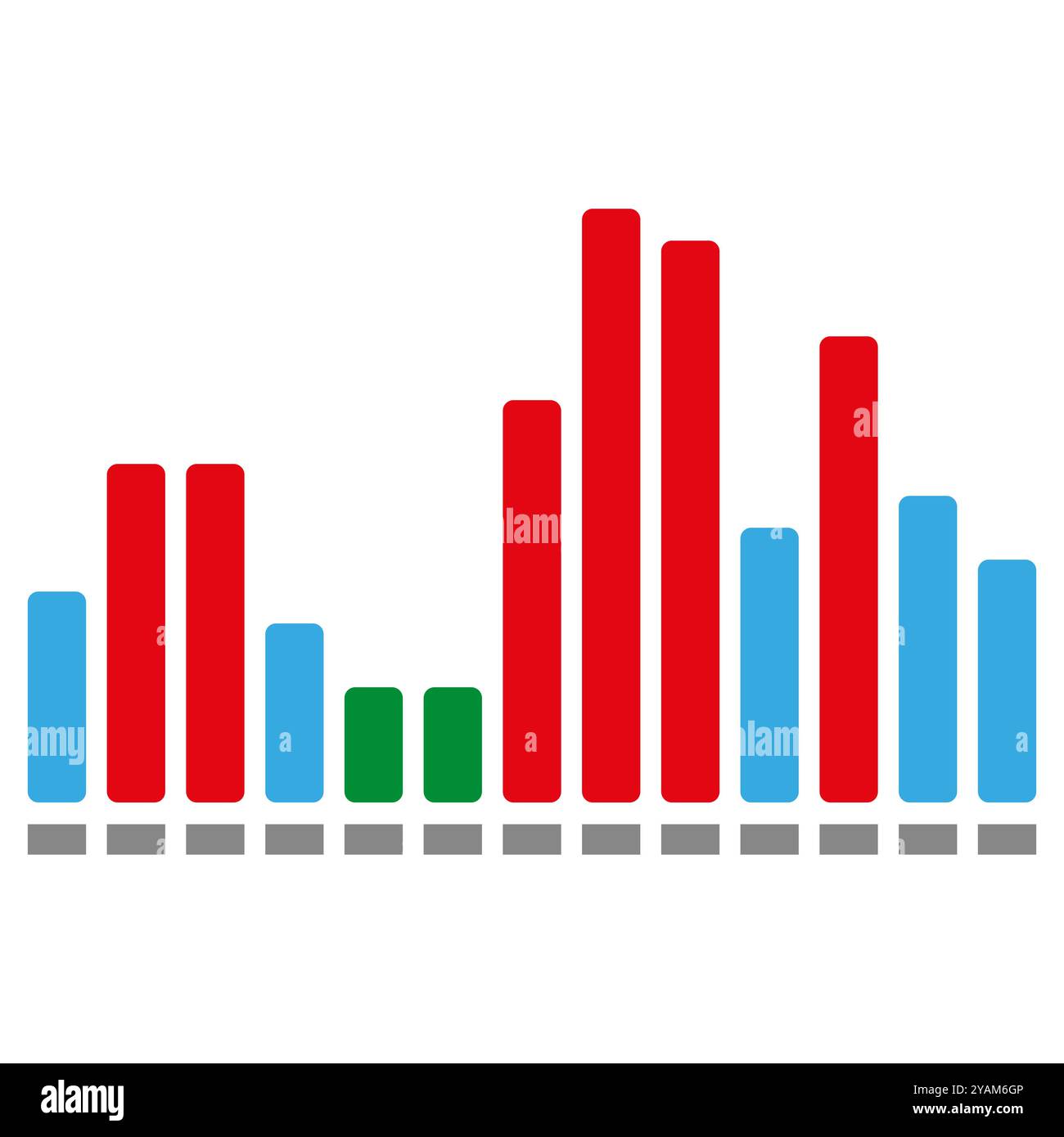 Graph showing increase Cut Out Stock Images & Pictures - Alamy