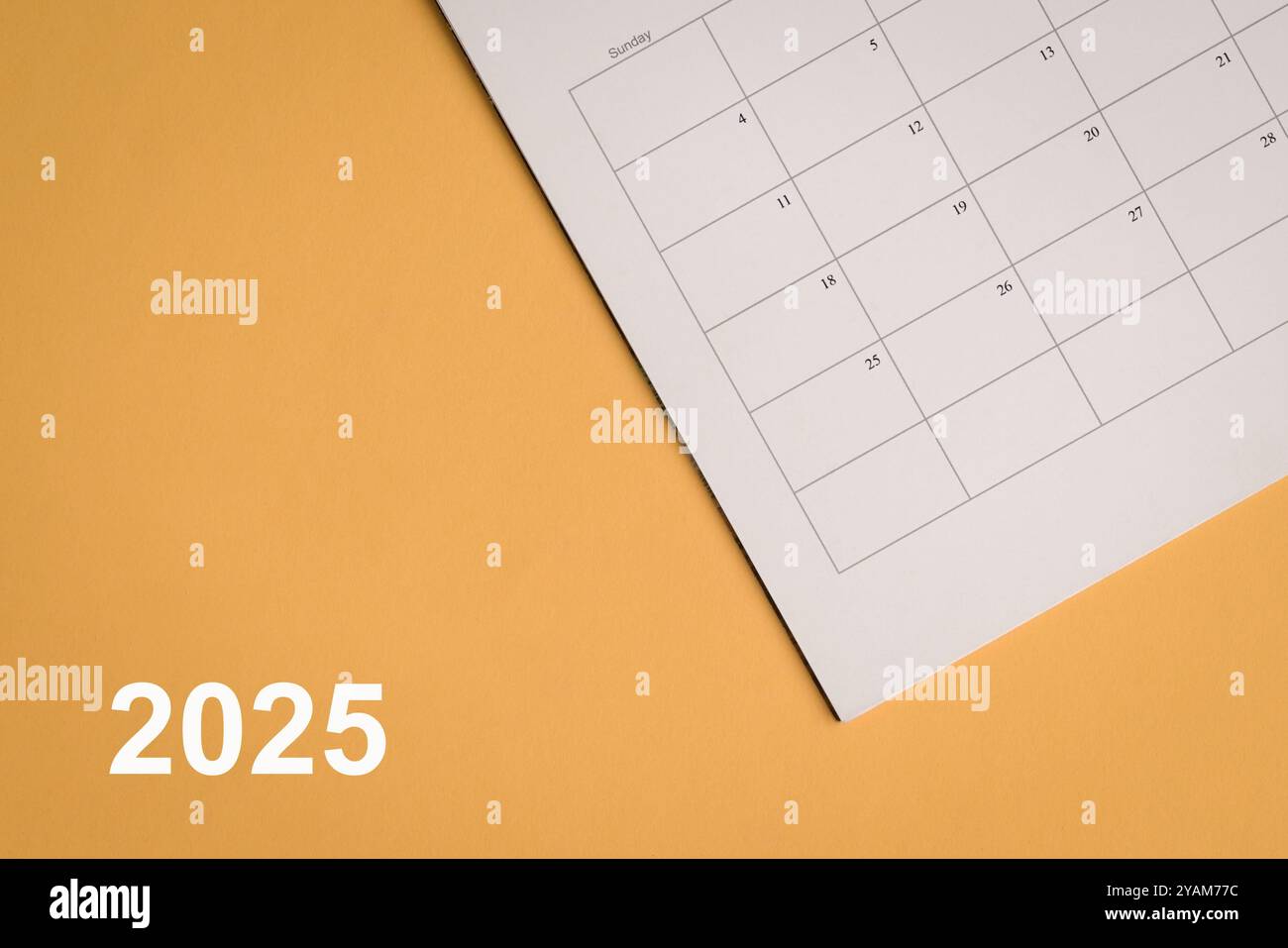 2025 planner hi-res stock photography and images - Alamy