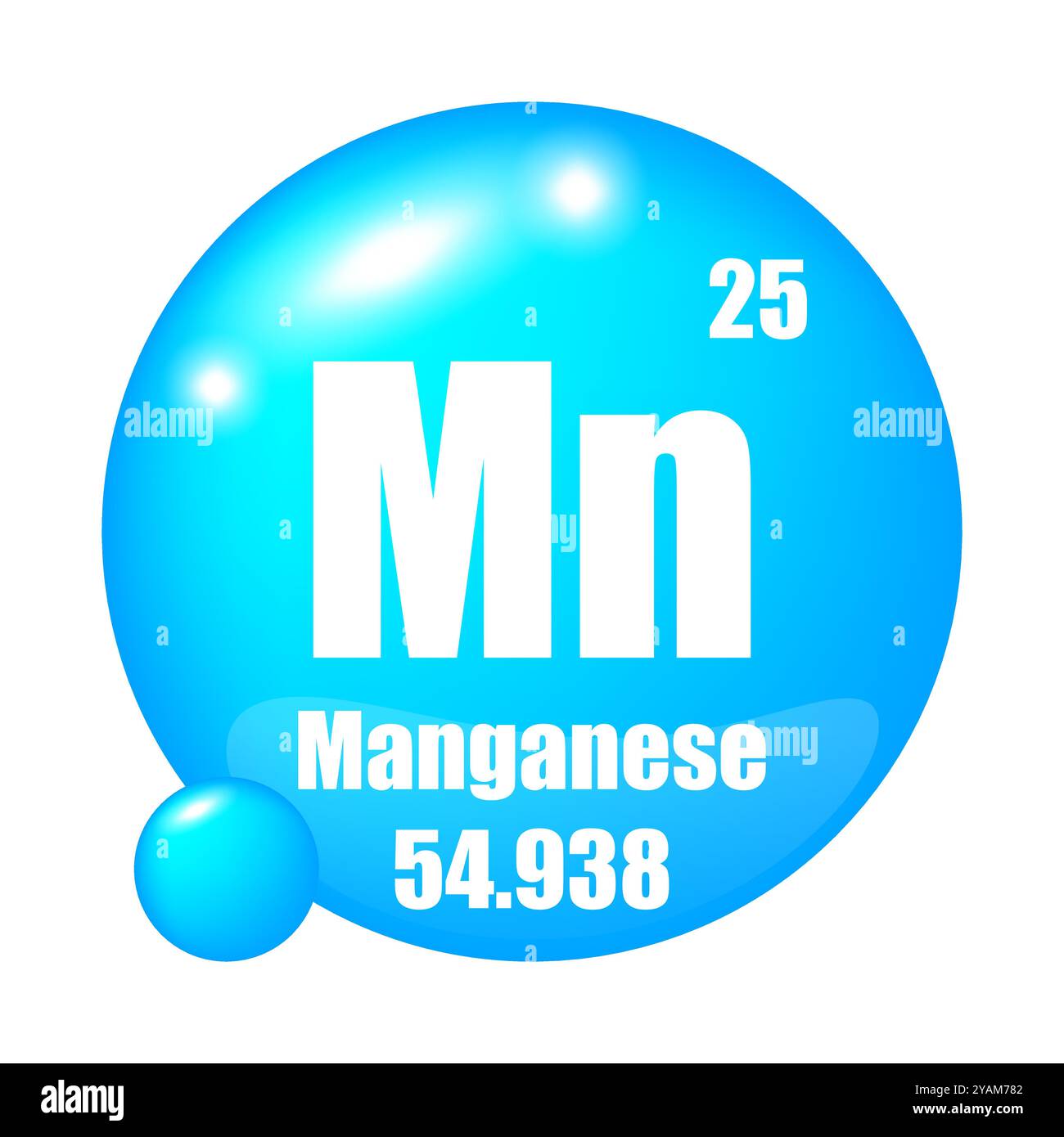 Atomic mass 54 938 Cut Out Stock Images & Pictures - Alamy
