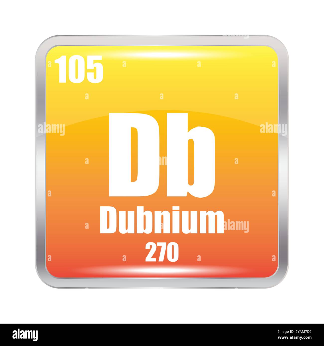 Atomic number 105 Stock Vector Images - Alamy
