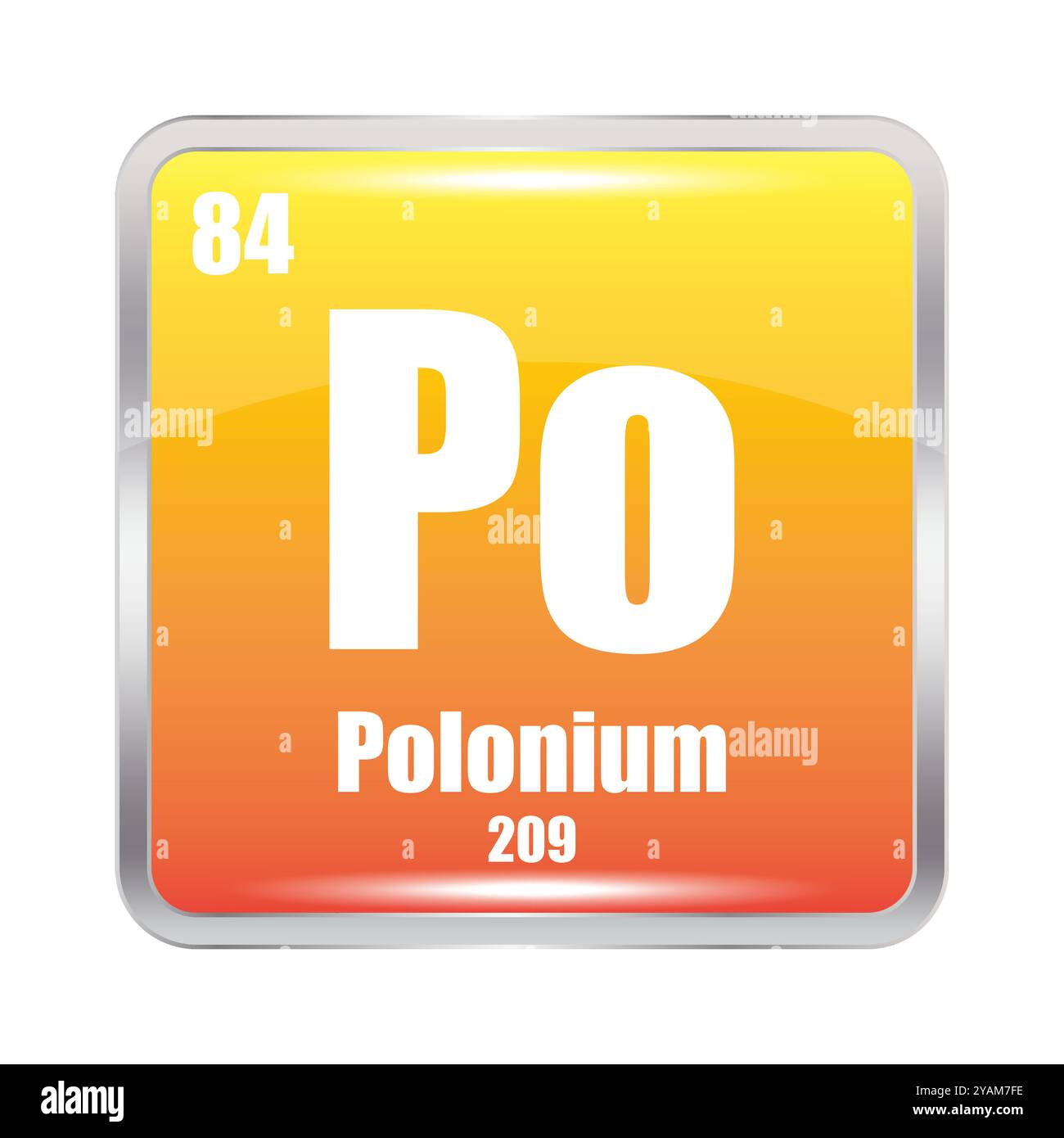Radioactive polonium Cut Out Stock Images & Pictures - Alamy