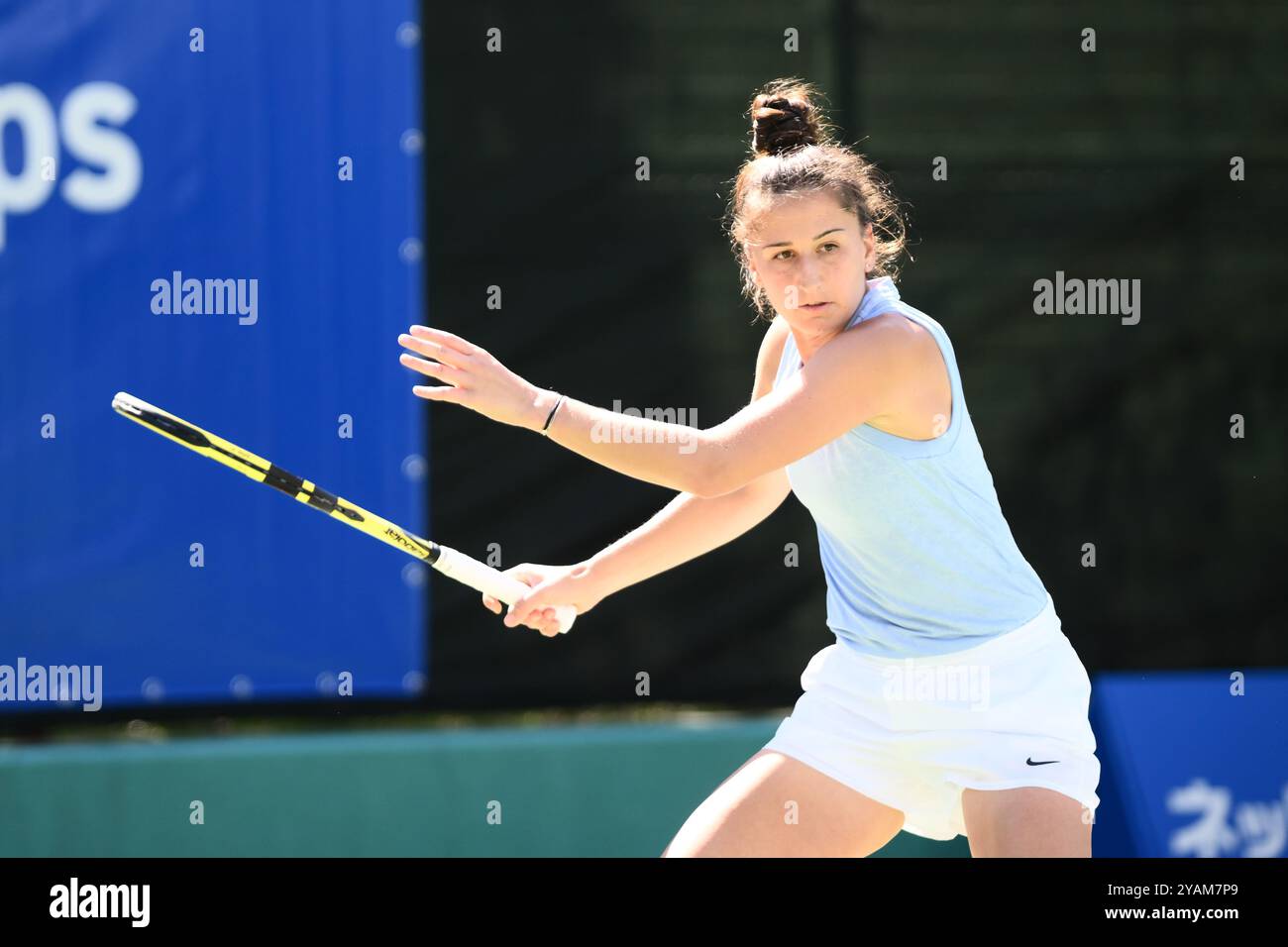 Osaka, Japan. 12th Oct, 2024. Emina Bektas (USA) Tennis : Women's ...