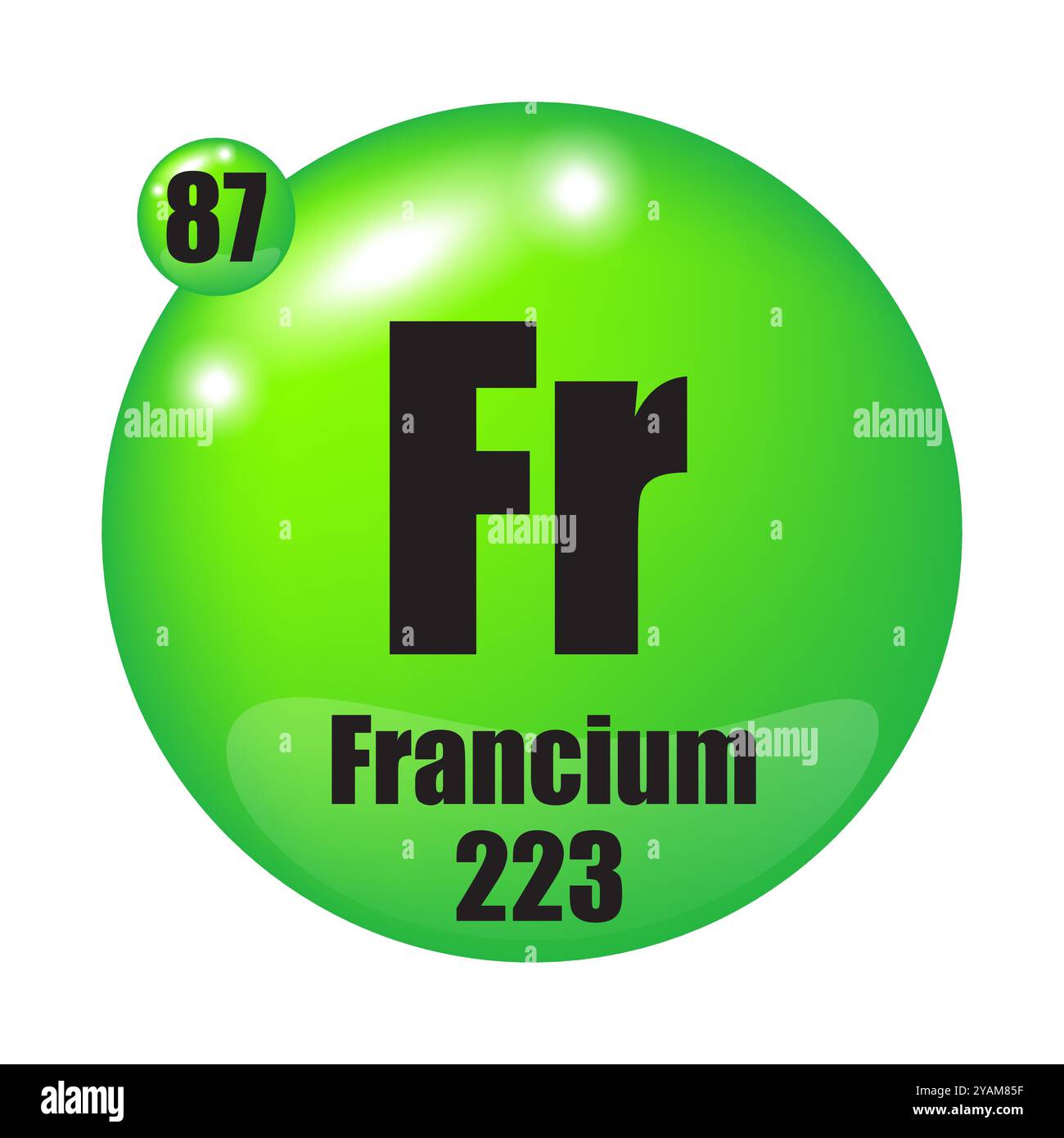 Francium sphere hi-res stock photography and images - Alamy
