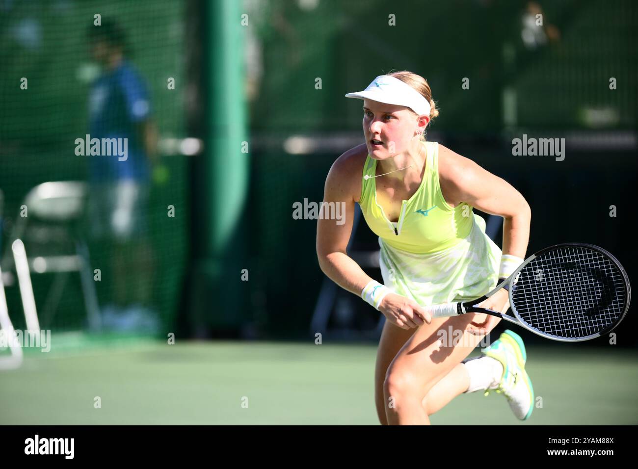 Osaka, Japan. 12th Oct, 2024. Suzan Lamens (NED) Tennis : Women's ...