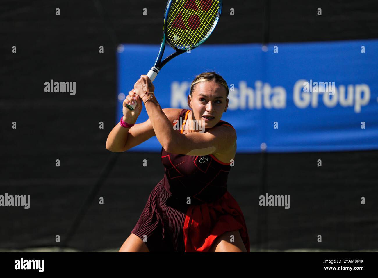 Osaka, Japan. 13th Oct, 2024. Ana Bogdan (ROU) Tennis : Singles ...