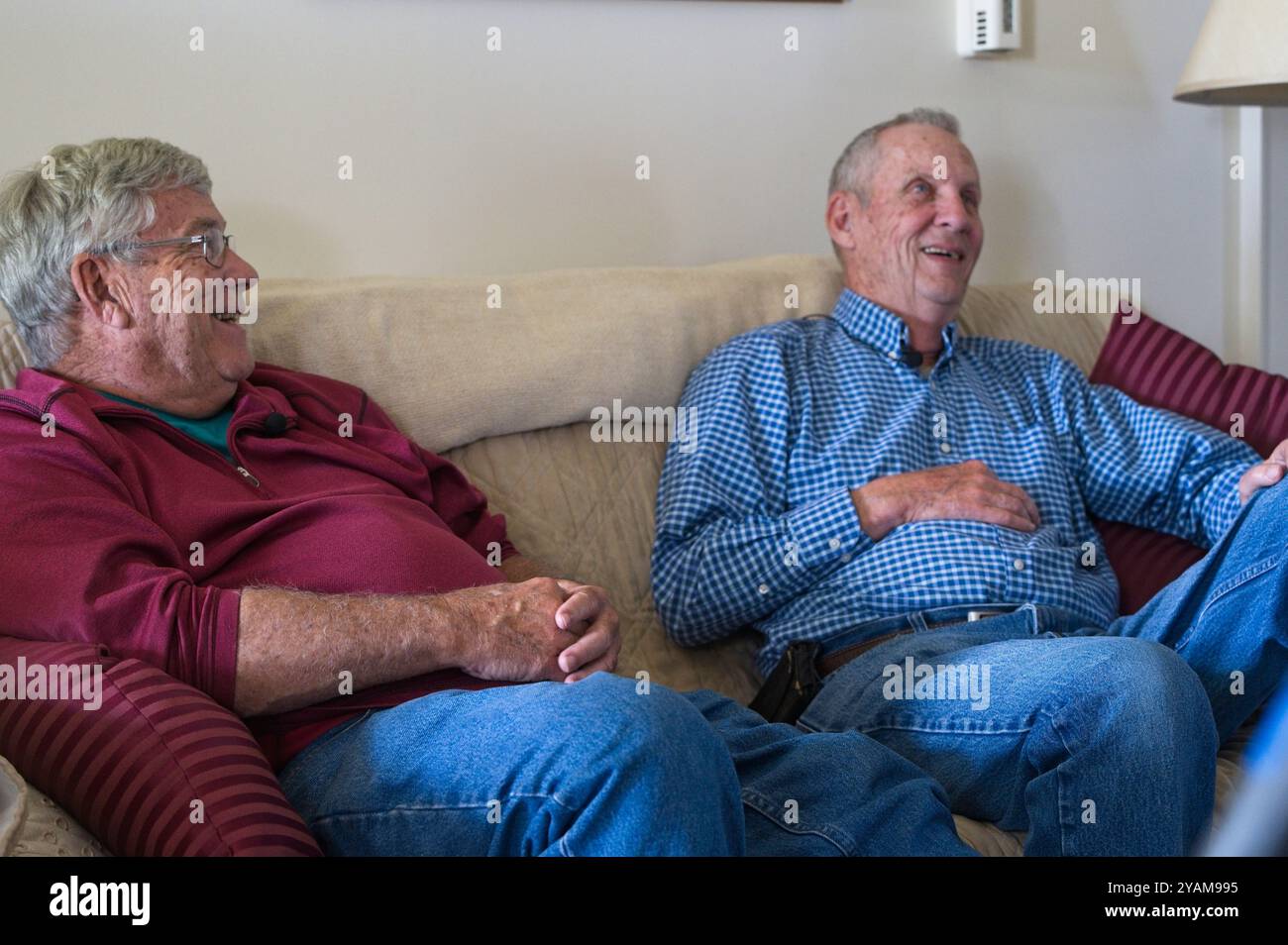 United States: 10-14-2024: Holmes and Sam Welsh during an interview ...
