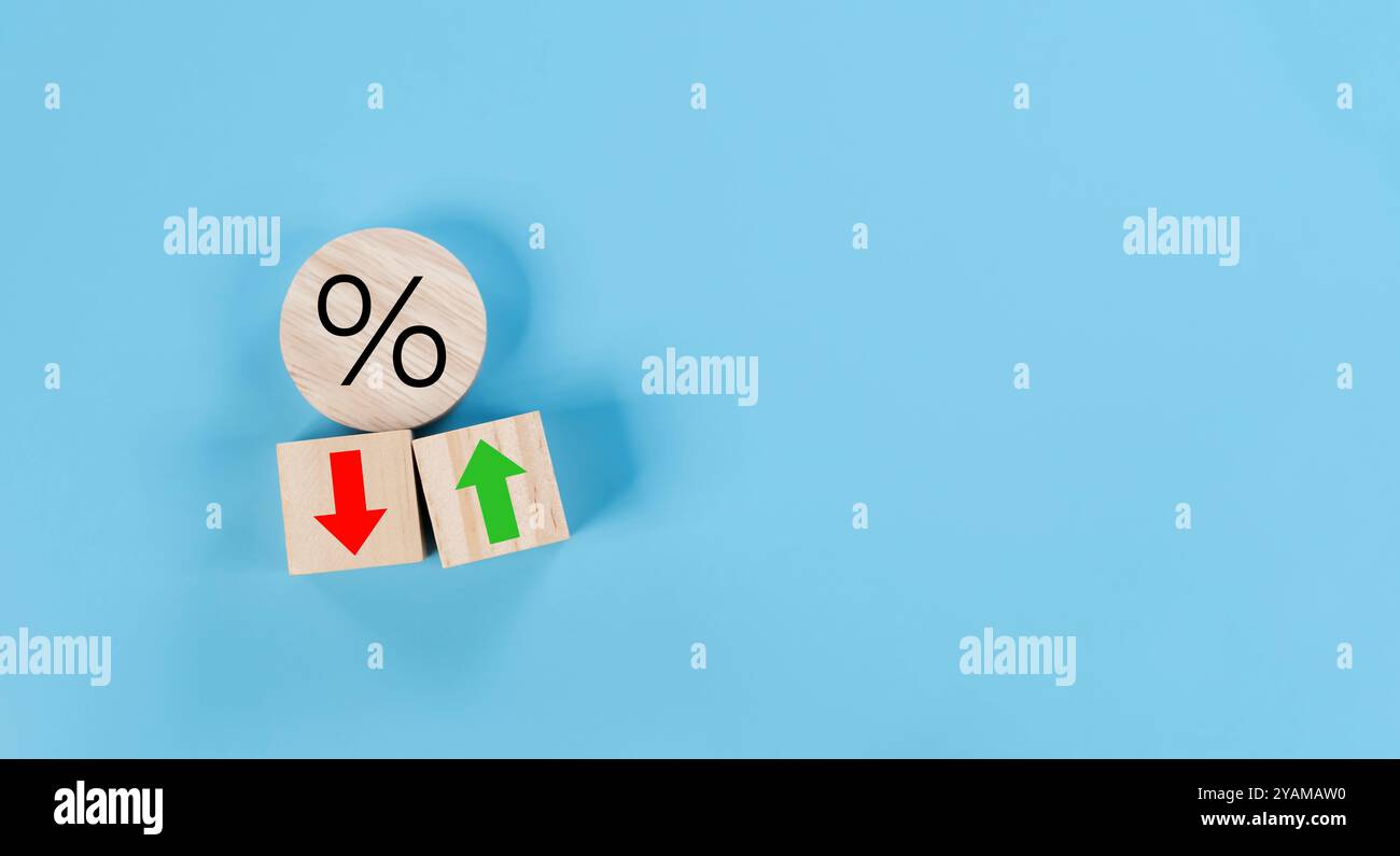 White percent up arrow icon hi-res stock photography and images - Alamy