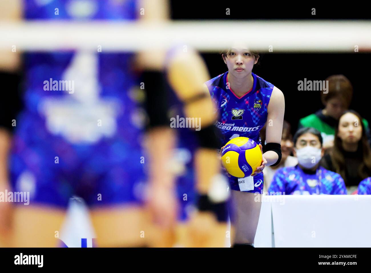 Kanagawa, Japan. 12th Oct, 2024. Hiroyo Yamanaka Volleyball : 2024-25 ...