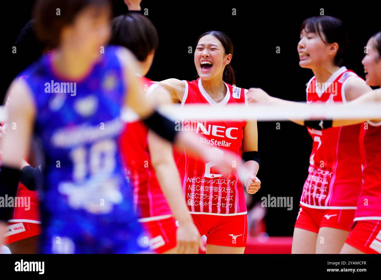 Kanagawa, Japan. 12th Oct, 2024. Yoshino Sato (NEC) Volleyball : 2024 ...