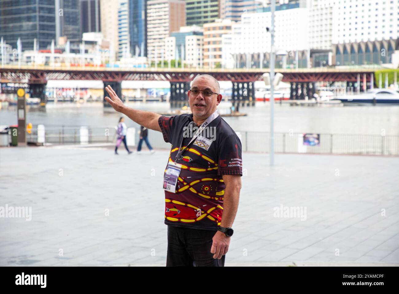 Sydney, Australia. 14th October 2024: Aboriginal ‘Welcome to Country ...