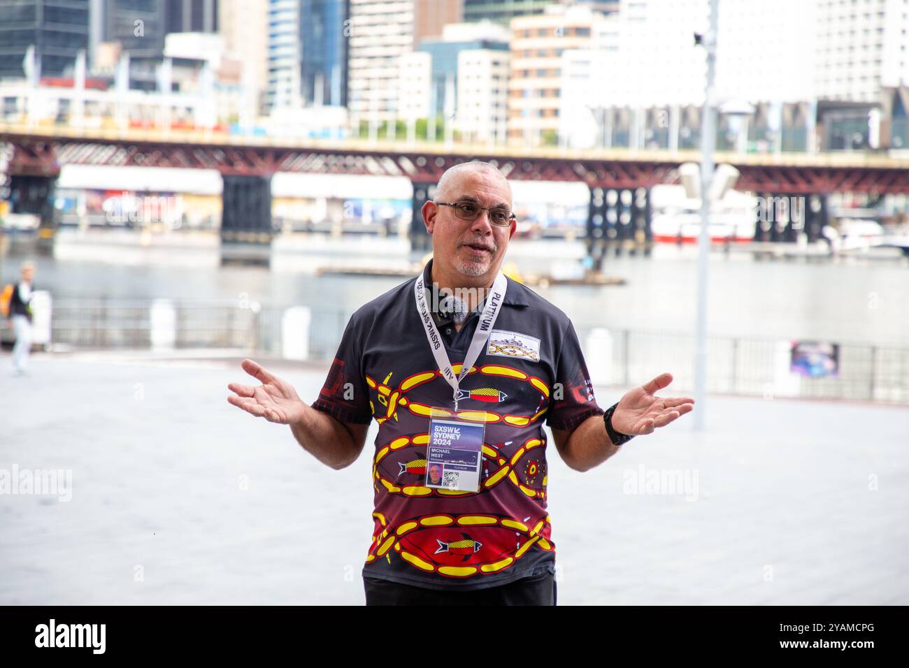 Sydney, Australia. 14th October 2024: Aboriginal ‘Welcome to Country ...