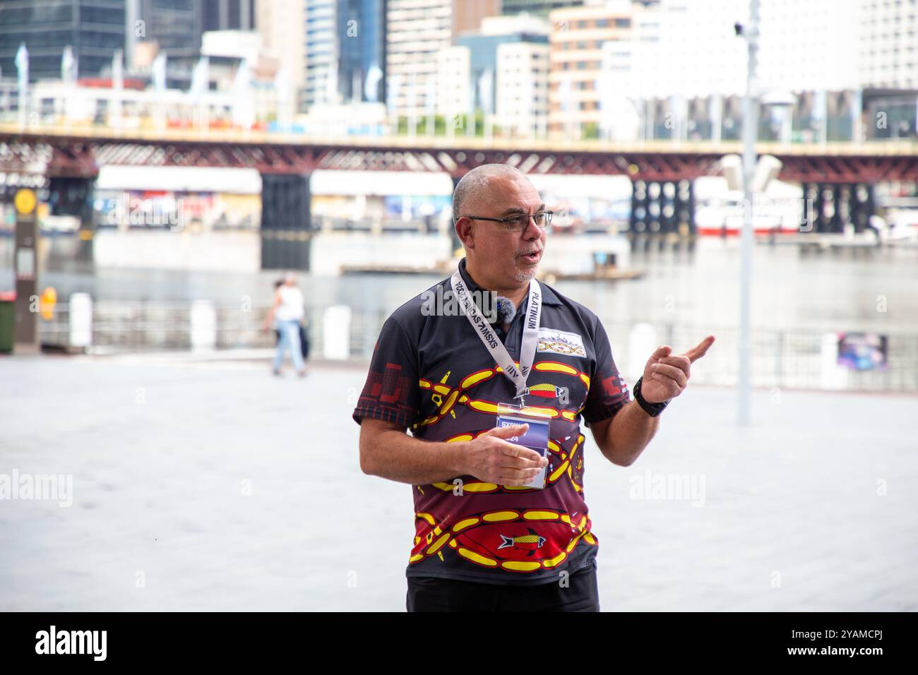 Sydney, Australia. 14th October 2024: Aboriginal ‘Welcome to Country ...
