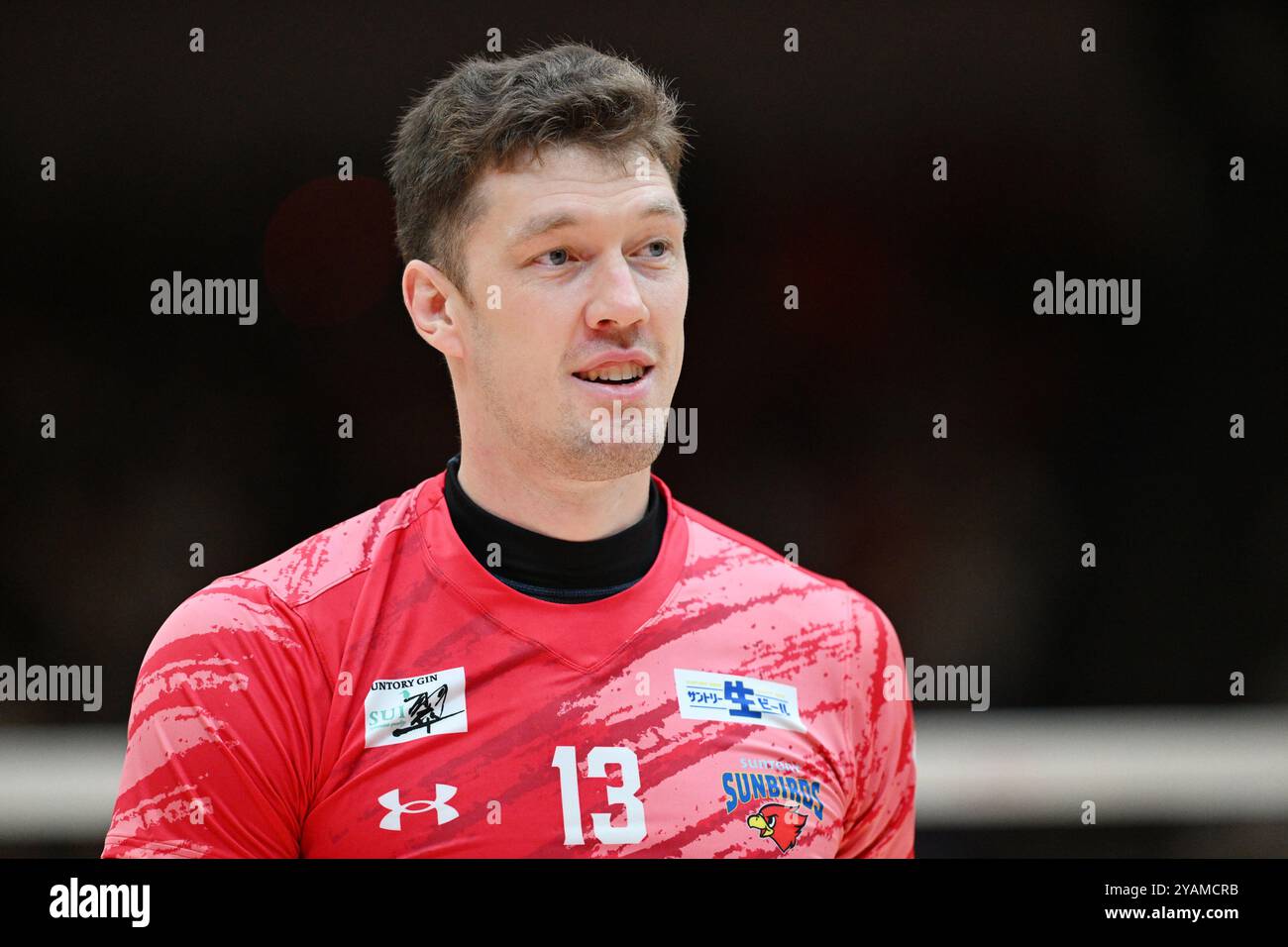 Dmitriy Muserskiy, OCTOBER 14, 2024 - Volleyball : 2024-25 SV.LEAGUE match between Suntory ...