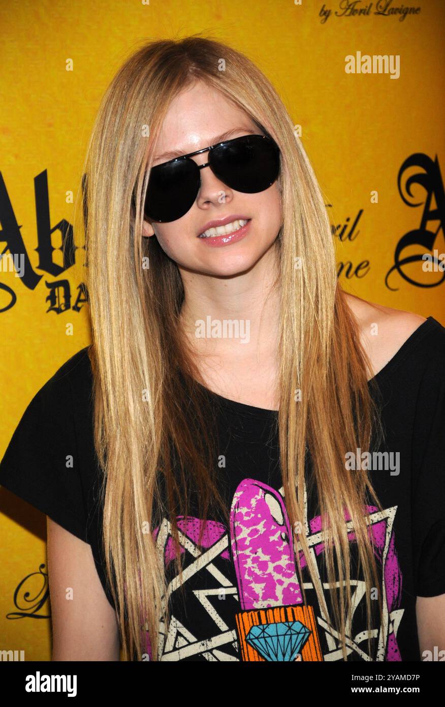 Avril Lavigne appearance at Abbey Dawn booth at Magic Convention in Las ...