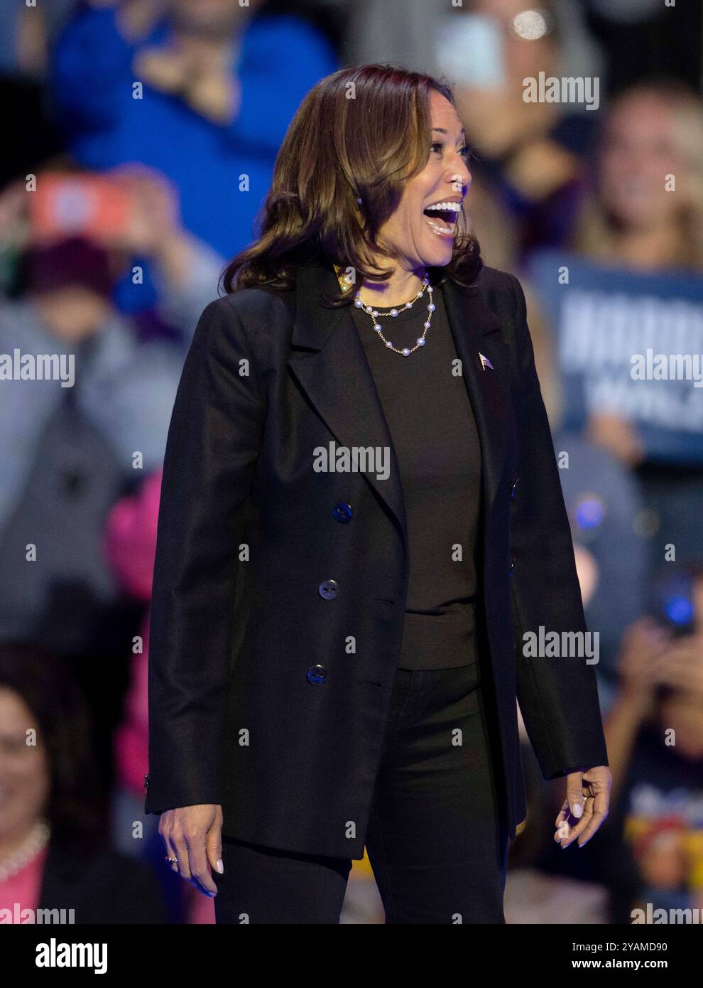 Erie, Pennsylvania, U.S.A. 14th Oct, 2024. Vice President of the United ...