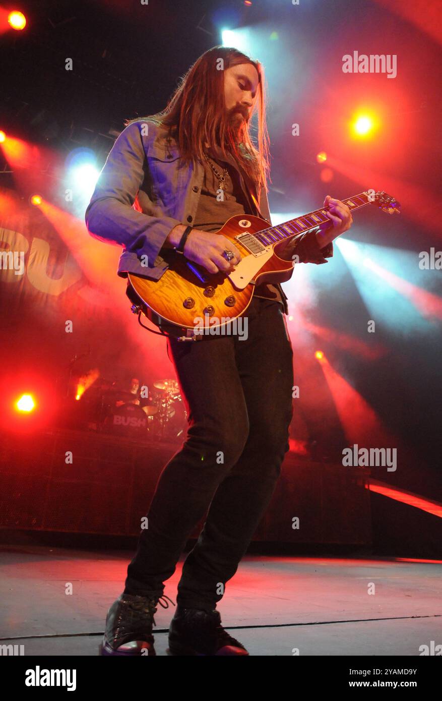 Bush performing at The Joint inside the Hard Rock Hotel in Las Vegas ...