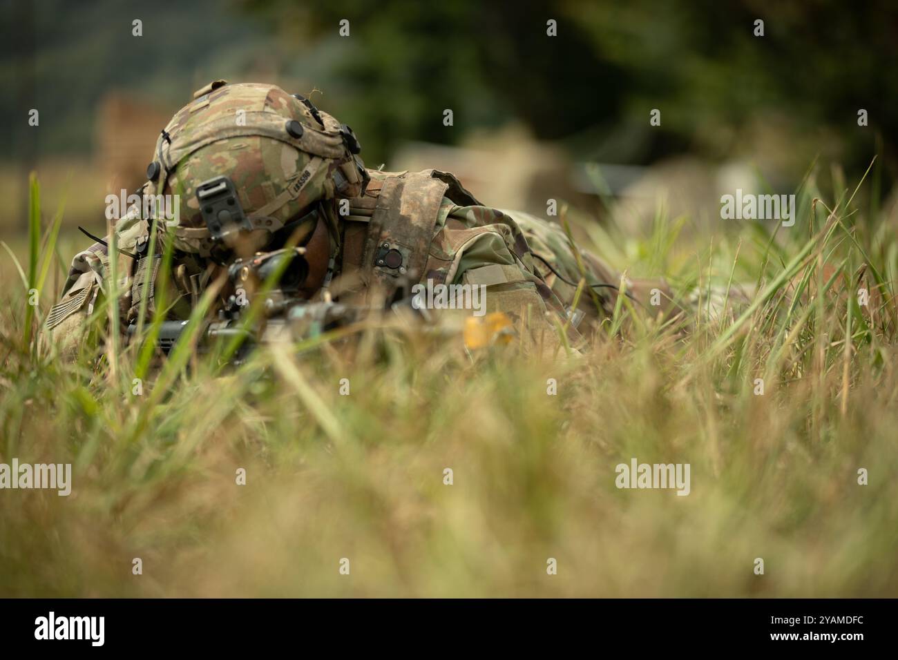 U.S. Army Pfc. Lindell Stevenson, Echo Company, Forward Support Company ...