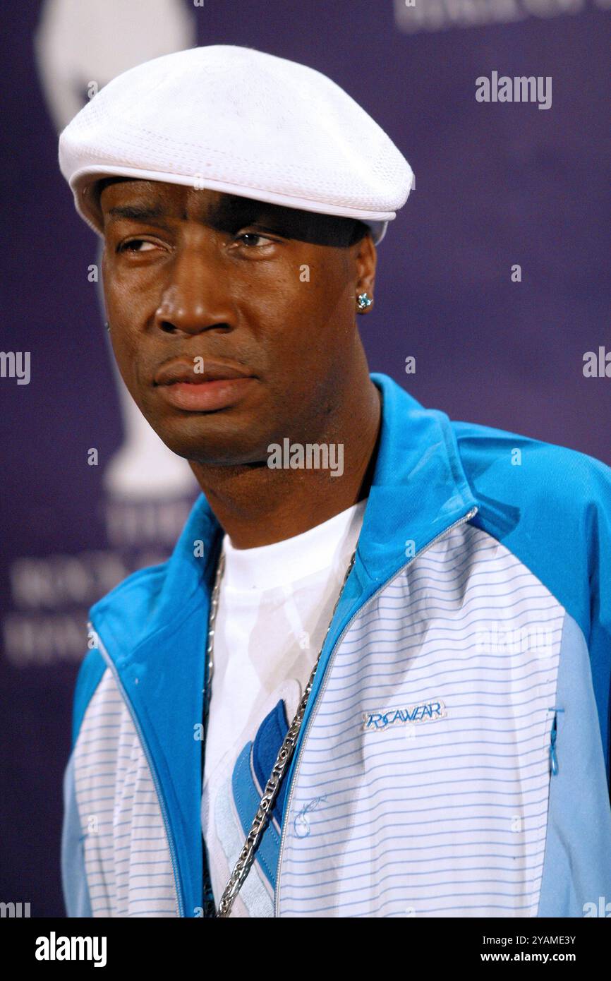 Grandmaster Flash in the press room at the Rock & Roll Hall Of Fame ...